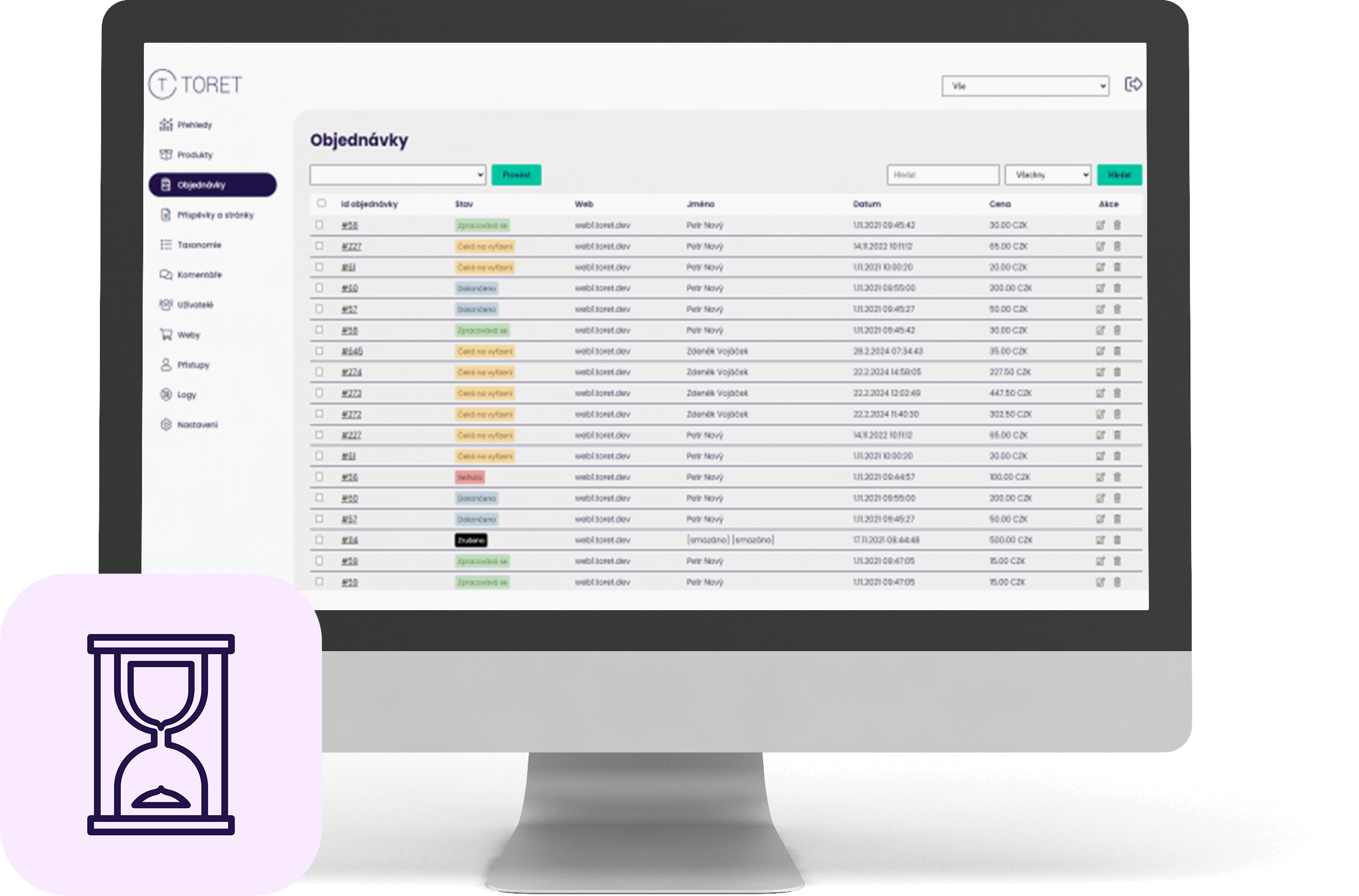 Toret Manager - easy website synchronization